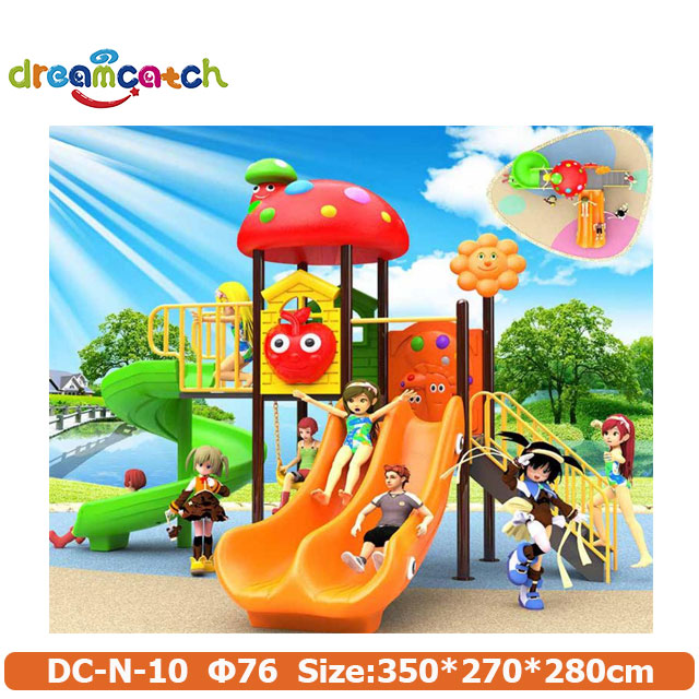 China best outdoor wooden playground equipment tube slide manufacturers ...
